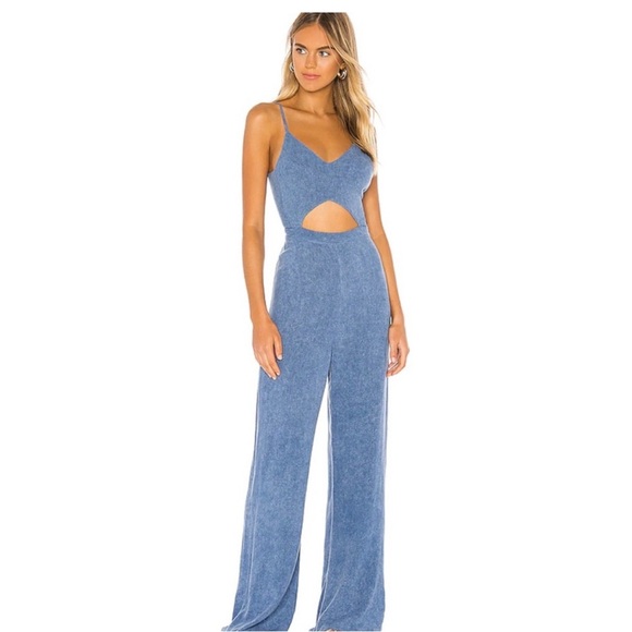 Indah | Pants & Jumpsuits | Indah Piper Jumpsuit Chambray Stonewash ...